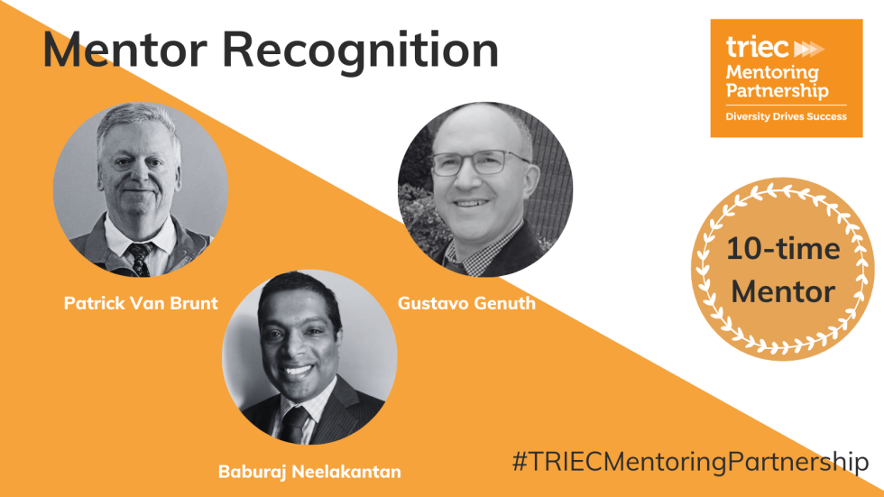 TRIEC Mentoring Partnership recognizes 46 Mentors for their outstanding mentoring achievements ...